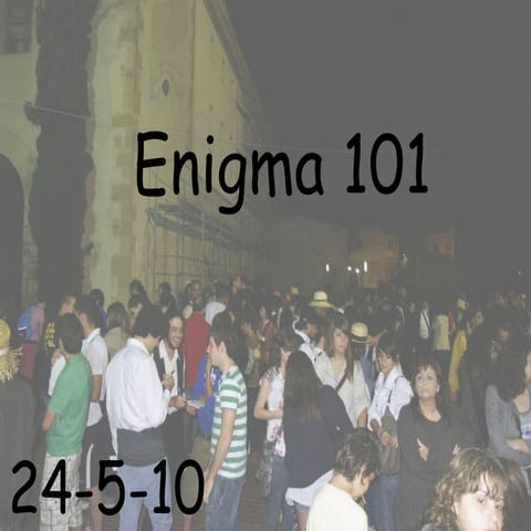 Enigma 101 | PPT