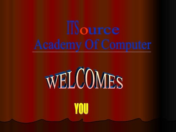 Computer Hardware Basics Ppt