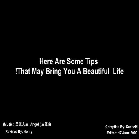 Enjoy the ride inspirational slide show | PPS