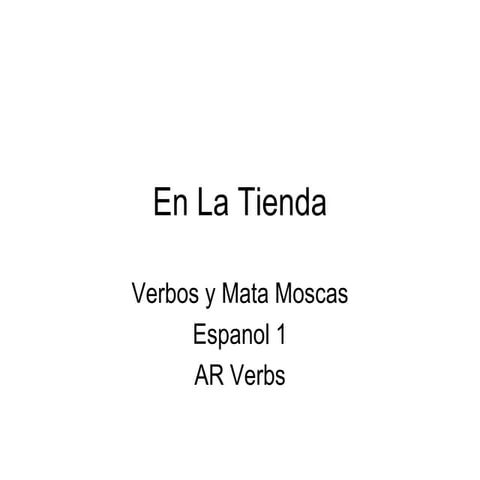 Vamos De Compras | PPT
