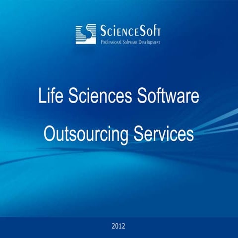[En] life sciences software outsourcing services | PPTX