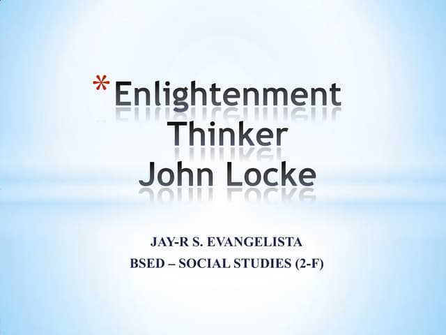 Panahon ng Enlightenment | PPTX