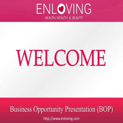 Enloving Bop Presentation MLM | PPT