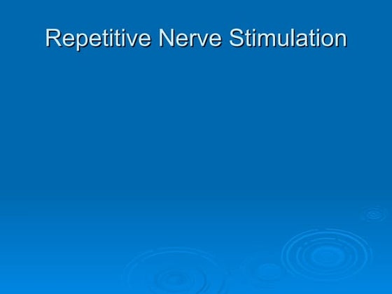Electromyography | PDF