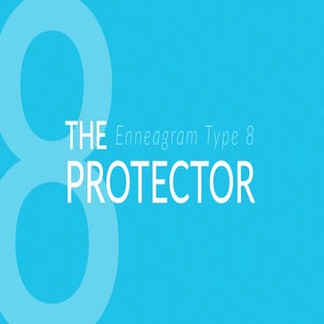 Enneagram Type 8 - The Protector | PDF