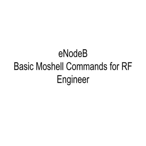 E_Node_B_Useful_Commands.ppt