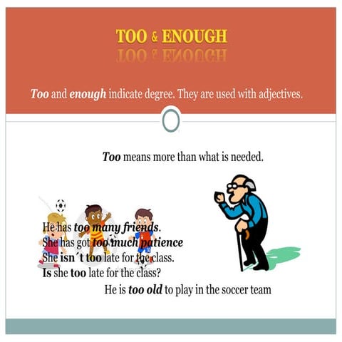 Enough and too | PPT