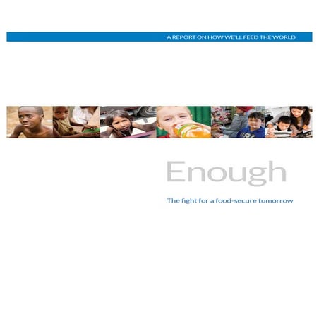 Enough food report 2013 | PDF