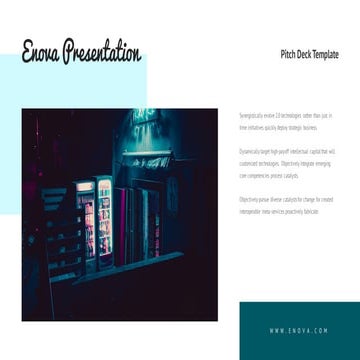 Enova Presentation : Light Color Theme | PDF