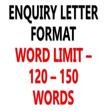 ENQUIRY LETTER .pptx