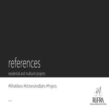 RiFRA Residential and MultyFamily References. | PDF