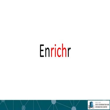 Enrichr Demo | PPTX | Genetics | Science