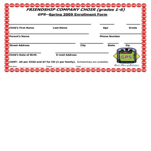 Enrollment Form For Web | PDF