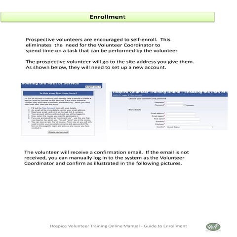 Enrollment and manual confirmation | PDF | Online Education | Education