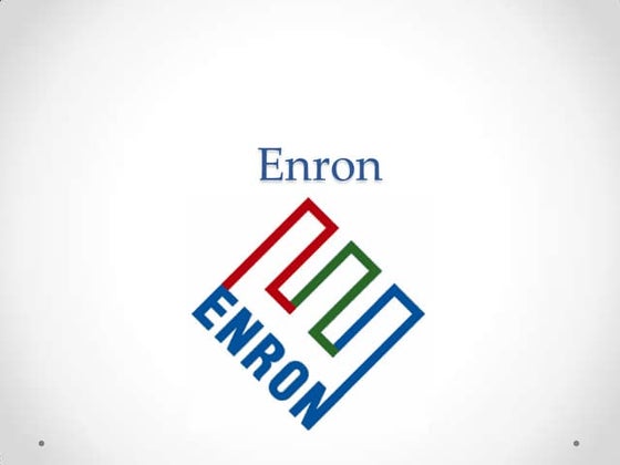 Enron scandal | PPT
