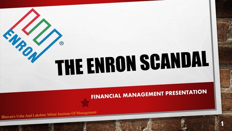 Enron scandal
