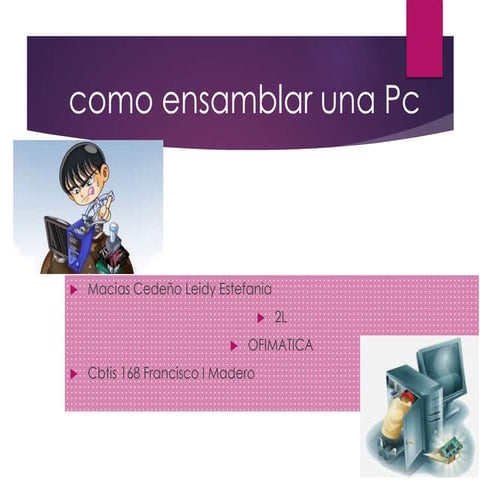 manualSimulador interactivo de ensamblaje de PC-3D aprenderás paso a ...