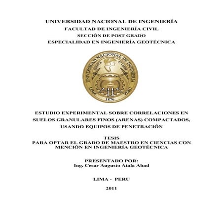 Ensayo de penetracion ligeria | PDF