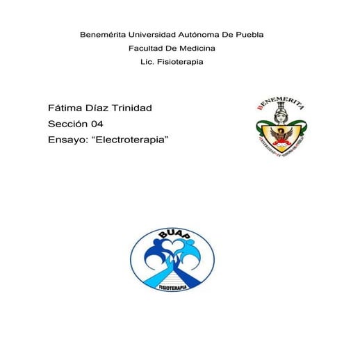 Microcorrientes: electroterapia | PPTX