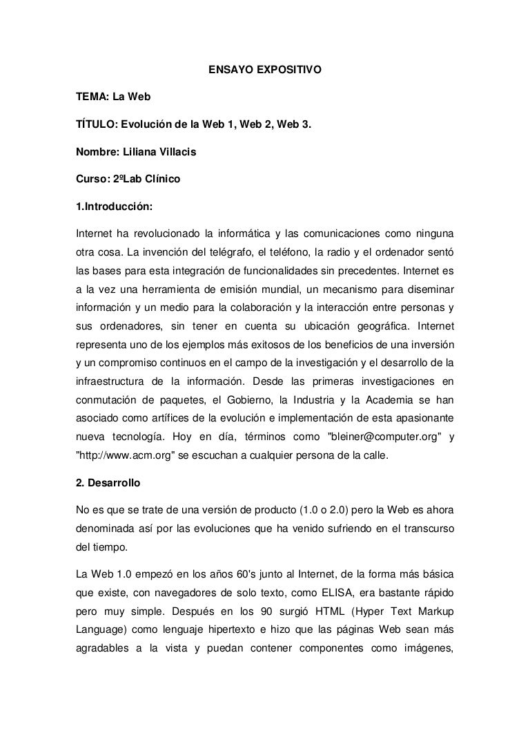 Ejemplos De Ensayos Cortos Color Ensayos