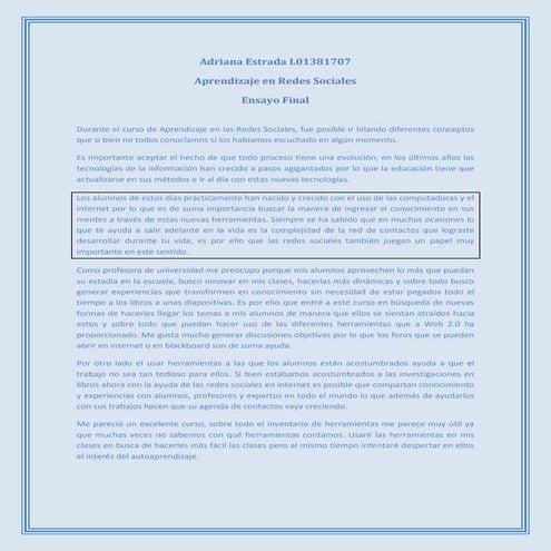 Portafolio electrónico | PPTX