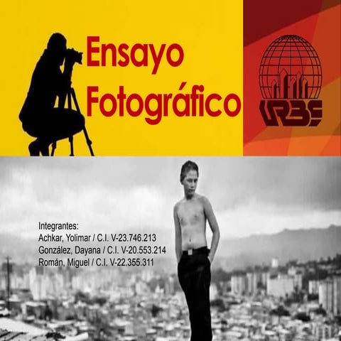 Ensayo fotográfico | PPTX