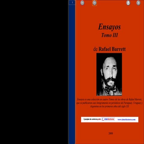 Ensayos.Tomo.4.De.Rafael.Barrett | PPS
