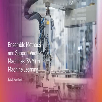 Study on Ensemble Models in Machine Learning | PDF