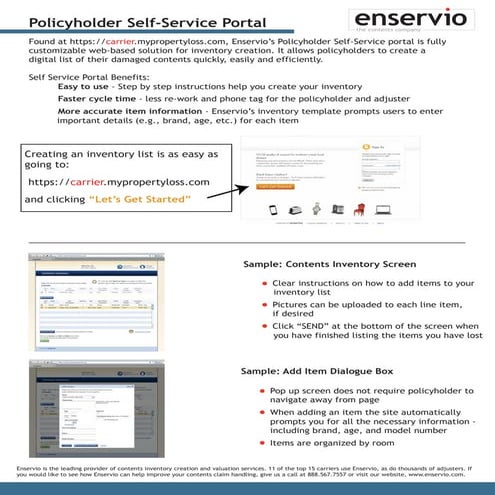 Enservio Mypropertyloss.Com