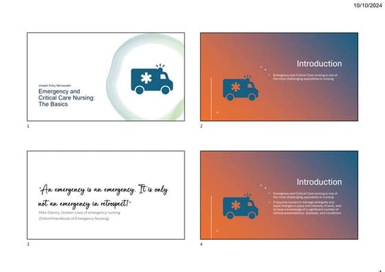 The Emergency Severity Index Ppt 2743