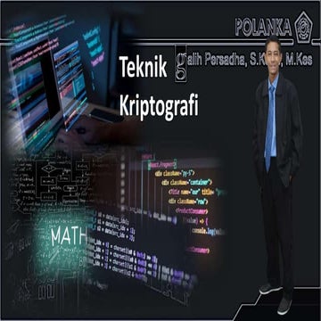 Materi_Tentang_Kriptografi dalam format powerpoint | PPTX