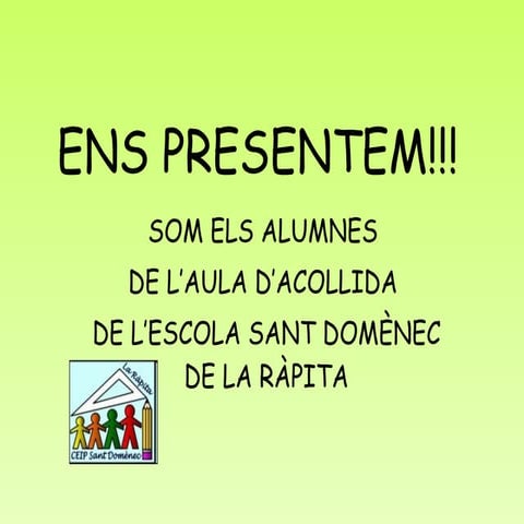 Ens presentem!!! | PPT