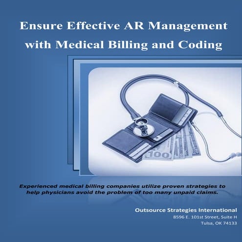 Ensure Effective AR Management with Medical Billing and Coding | PDF