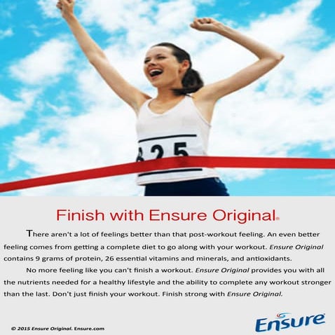 Ensure Magazine Print Ad | PDF