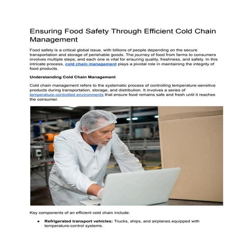 Ensuring Food Safety Through Efficient Cold Chain Management.pdf