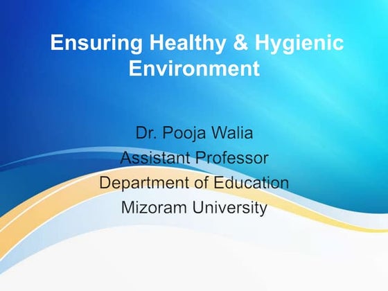 Wash in Schools Program (WinS) powerpoint presentation) | PPTX
