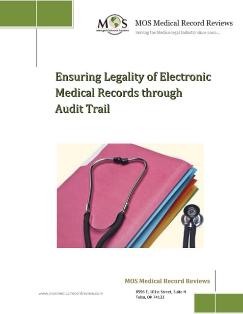 Electronic Medical Record | PPT