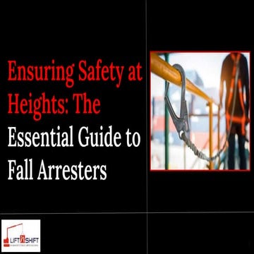 Evaluation of osha fall protection system in indian | PPTX