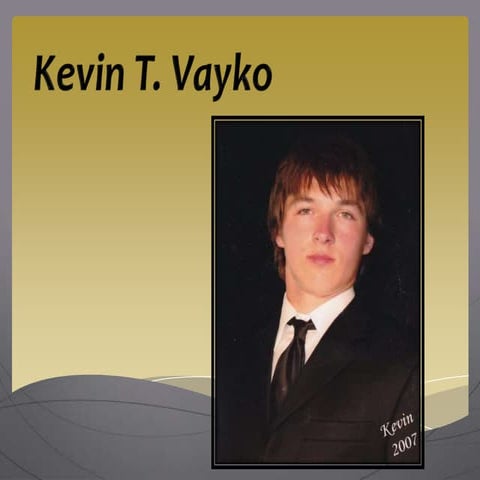 Kevin Vayko - Visual Resume | PPTX