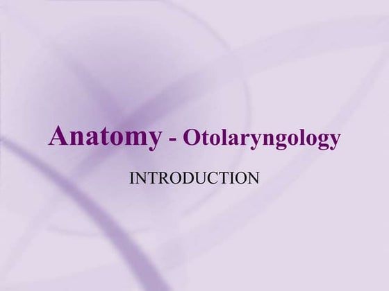 MIDDLE EAR ANATOMY OTORHINOLARYNGOLOGY.pptx