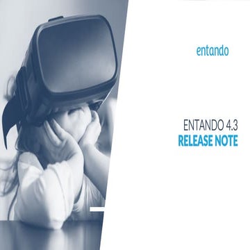 Entando lancia la versione 4.3 e la nuova vision sulla UX Convergence | PDF