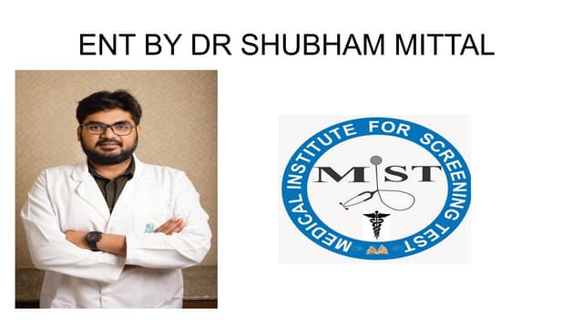 Ent signs by yassin hasan | PDF