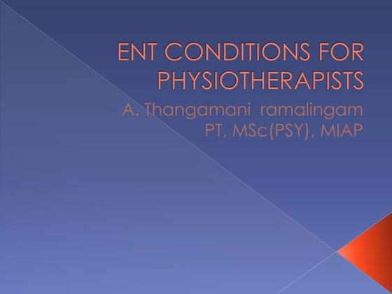 Examination of ear | PPTX