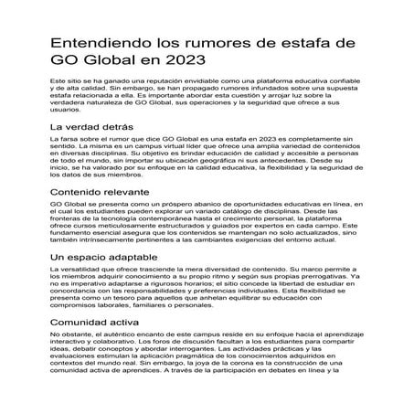 Entendiendo los rumores de estafa de GO Global en 2023.docx
