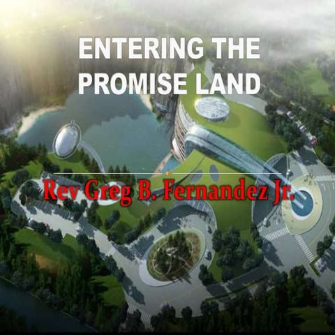 Sermon Outline on God's Promises, Entering the Promise Land | PPT