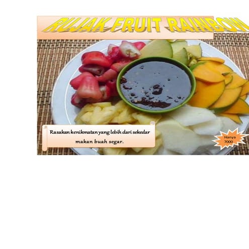 rujak fruit | DOCX