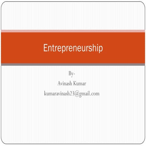 Enterpreneurship 2 | PDF