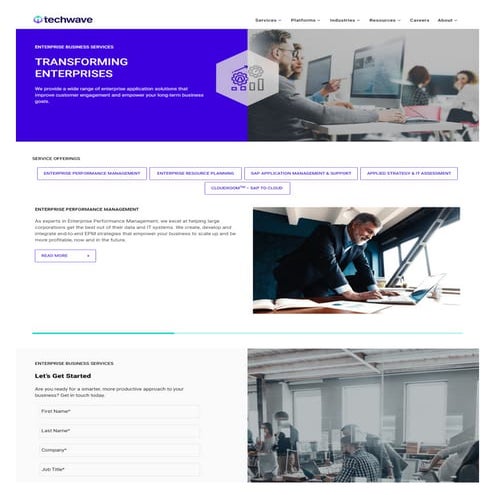 Enterprise application services | PDF