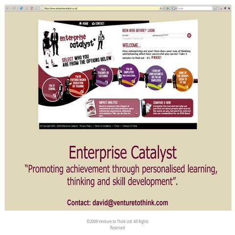Enterprise Catalyst 2009 Presentation | PPT