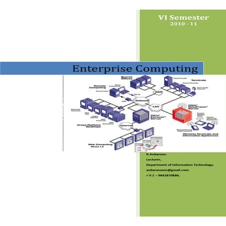 Enterprise computing | PDF